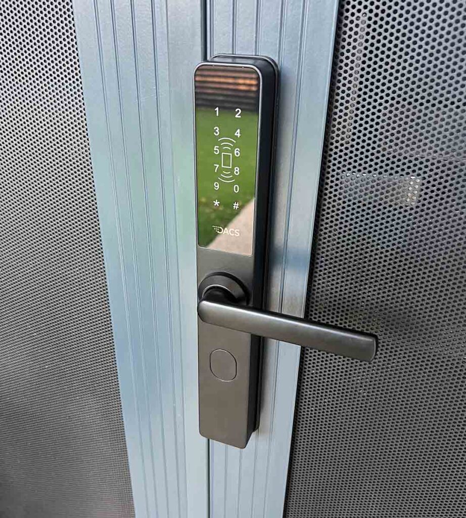 Titan Air Digital Security Screen Door Lock – Locksmith Ninja Perth